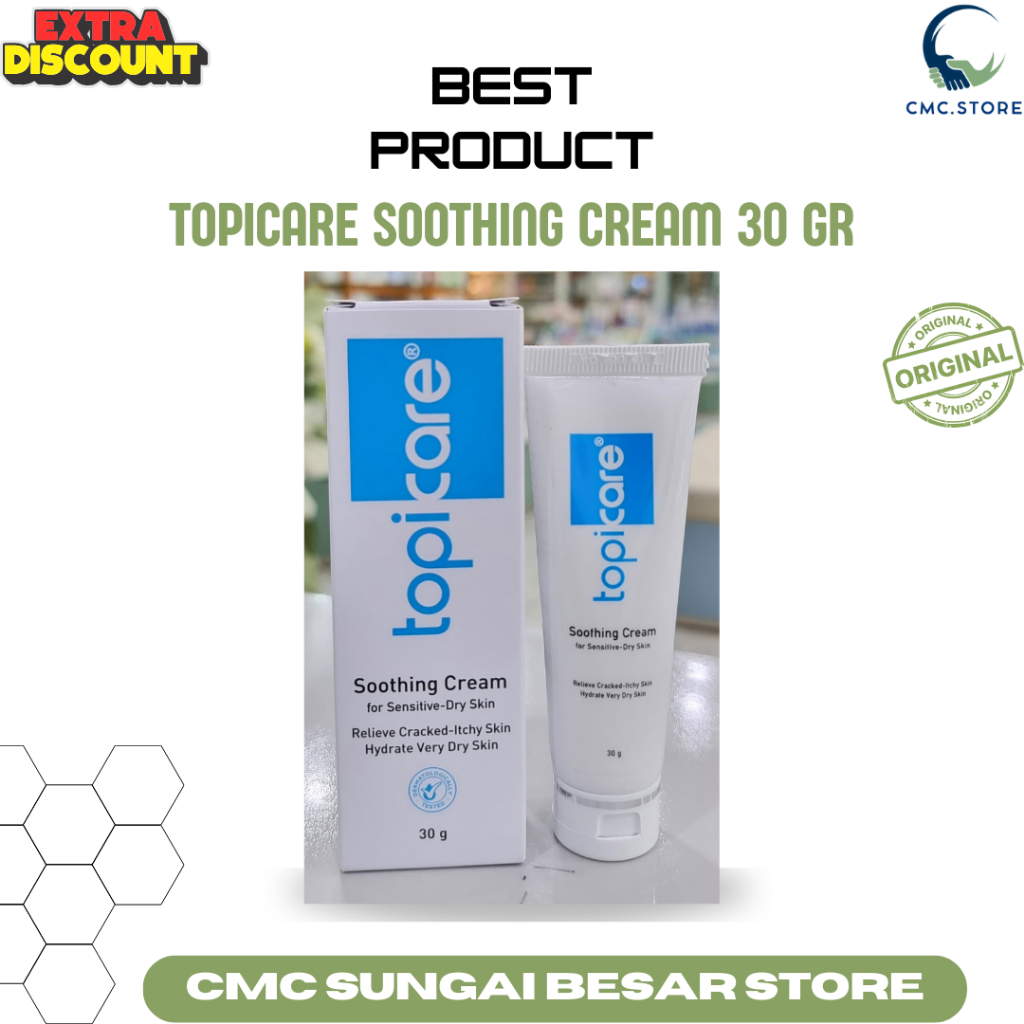 Topicare Soothing Cream 30 grams | Shopee Malaysia