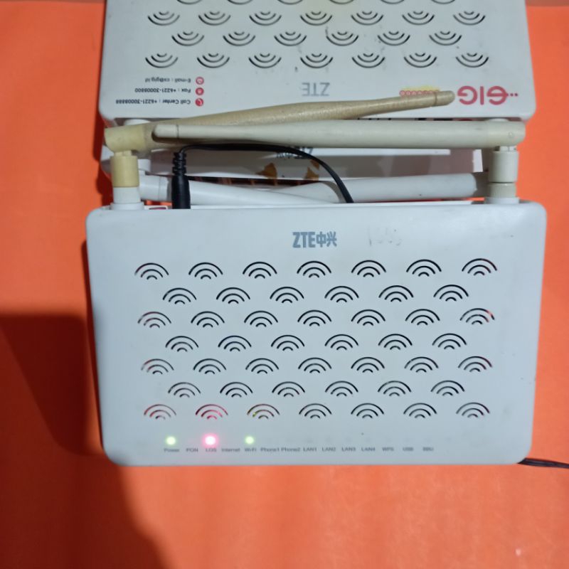 ZTE ZXHN F609 V1 GPON ONT WIRELESS ROUTER | Shopee Malaysia