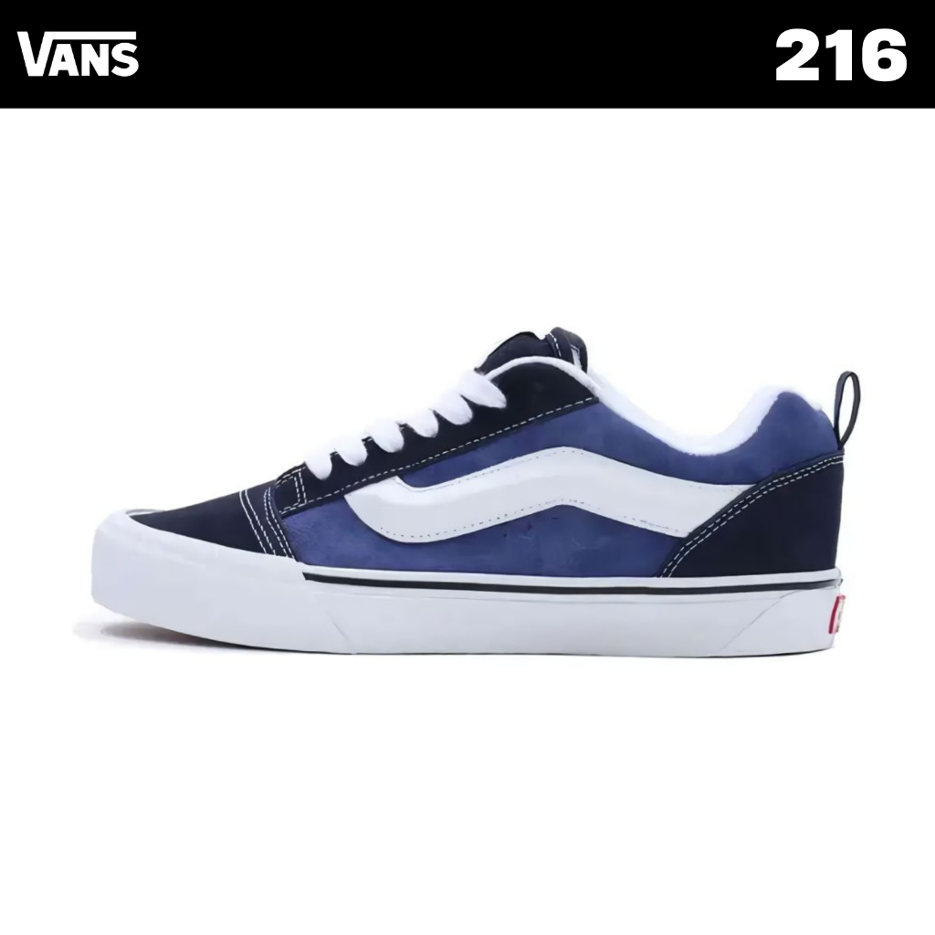 Knu Skool Navy White Original | Shopee Malaysia