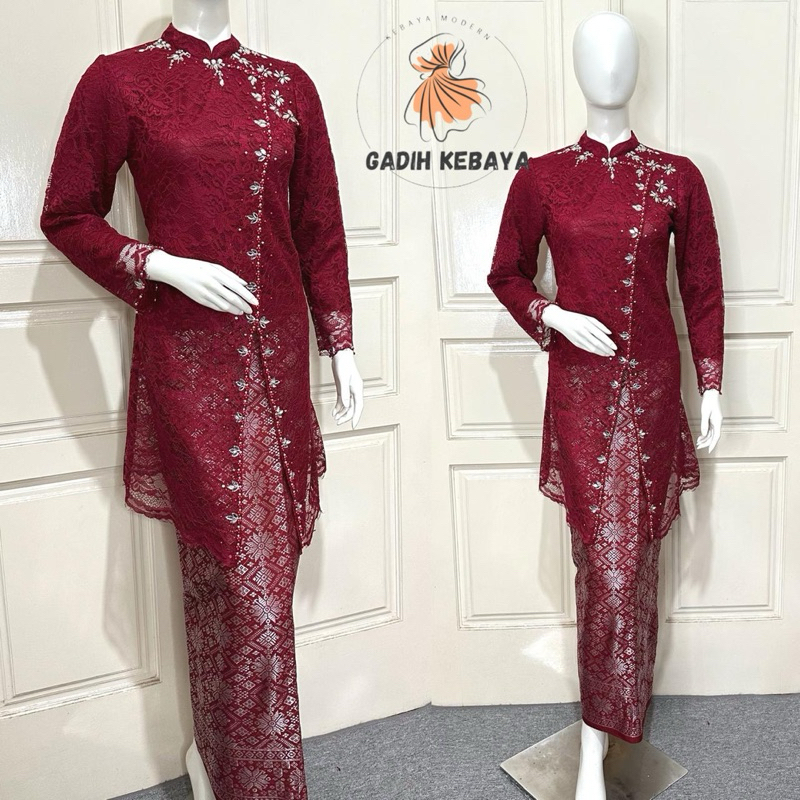 HITAM PUTIH Modern SEQUENCE KEBAYA - MODERN BUSUI KEBAYA - PARTY KEBAYA ...