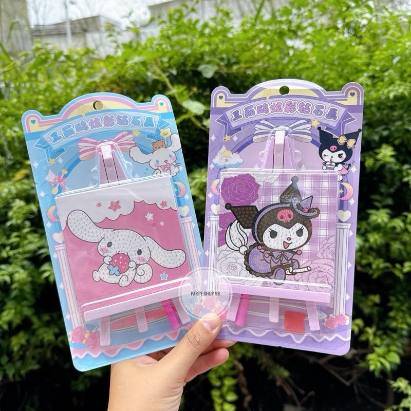 Sanrio CHARACTER MINI DIAMOND PAINTING - CAPYBARA - CHIKAWA + STANDING ...