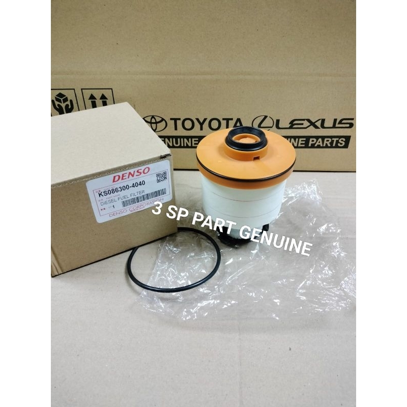 Toyota INNOVA REBORN HILUX REVO FORTUNER VRZ DIESEL DENSO SOLAR FILTER ...