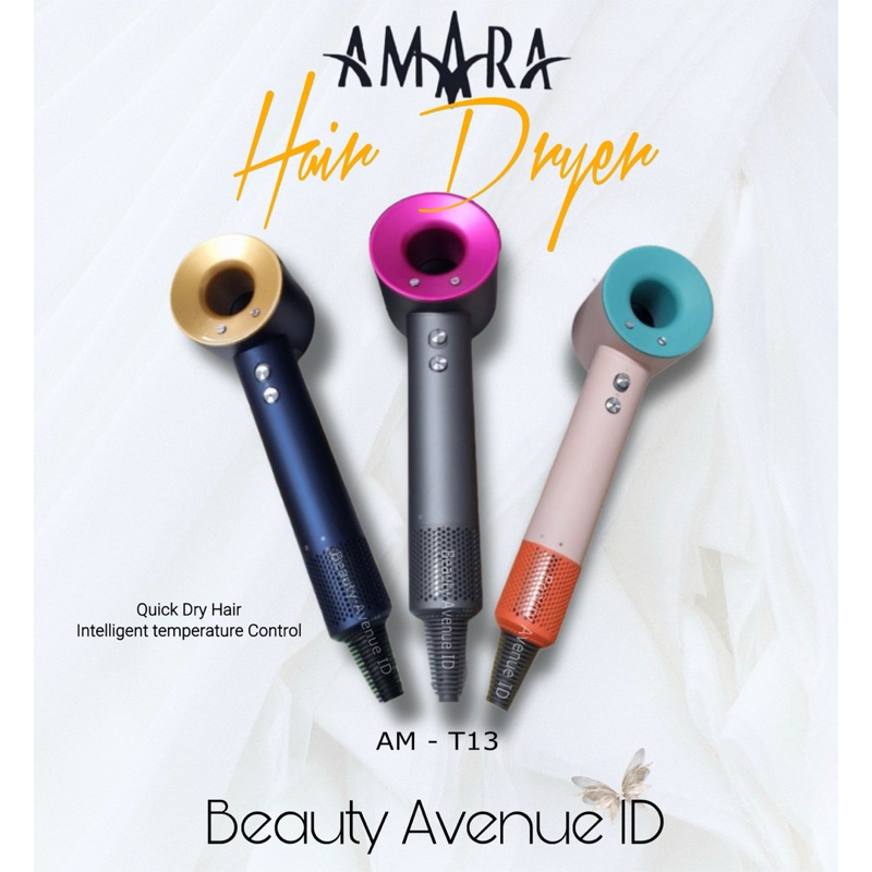 Amara AM T13 Leafless Hair Dryer 1300 Watt | Shopee Malaysia