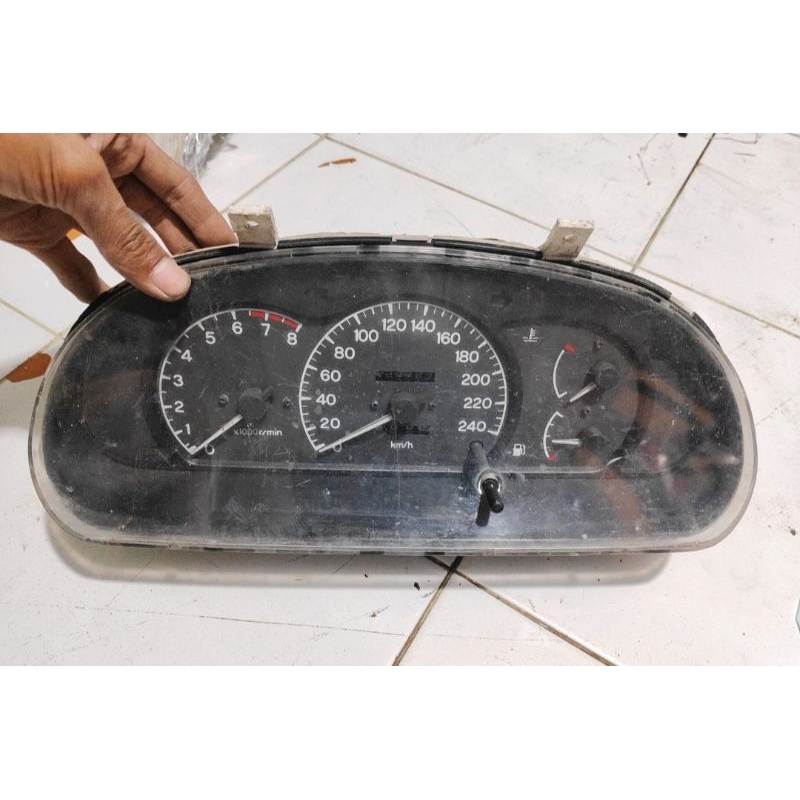 Speedometer mitsubishi lancer glx evo 3 ev3 cb4 manual original pungsi ...