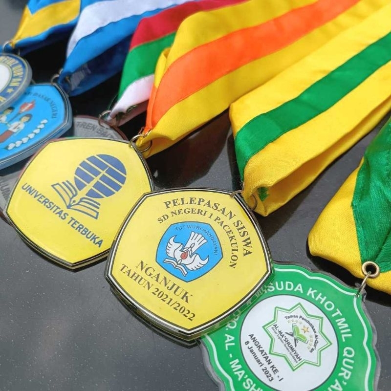 Custom Graduation Medals / Acrylic Resin Medals / Graduation Medals ...