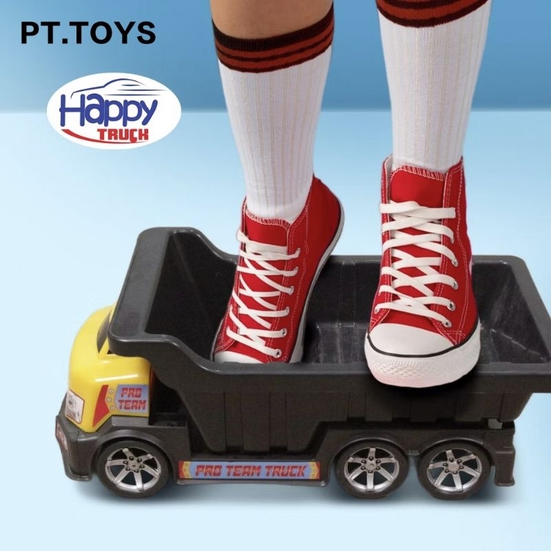 Happy Truck Children's Pro Team Toy Truck / LARGE AND STRONG Truck Toy ...