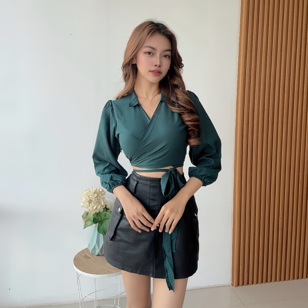 Rx Fashion - Angelie wrap top / Angel wrap top / Loly top Basic / Kalea ...