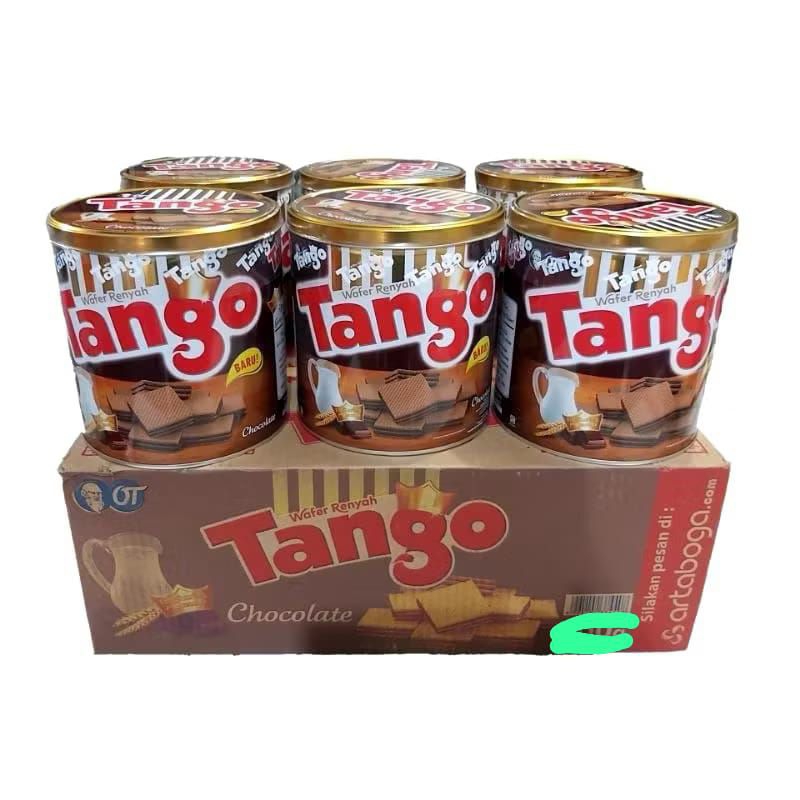Tango Wafer Bucket / Can / Chocolate & Vanilla Tango 240gr | Shopee ...
