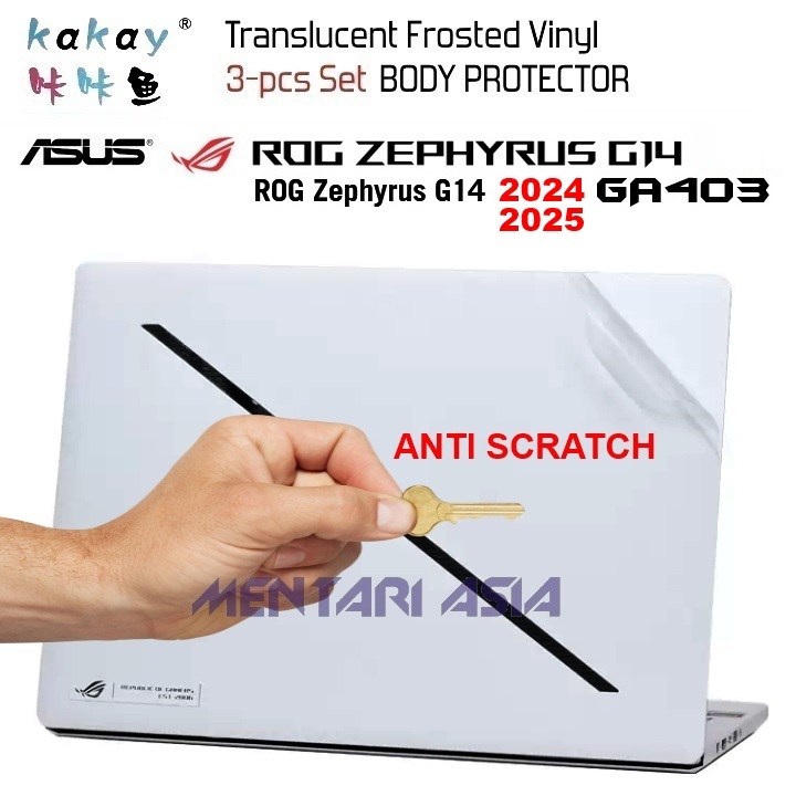 ASUS ROG Zephyrus G14 Body Protector GA403 2024 2025 - KAKAY MATTE ...