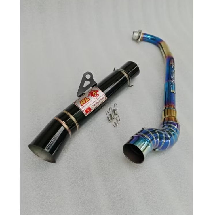 Rl pipe canister contour open specs exhaust pipe for Wave 125 Xrm 110/ ...