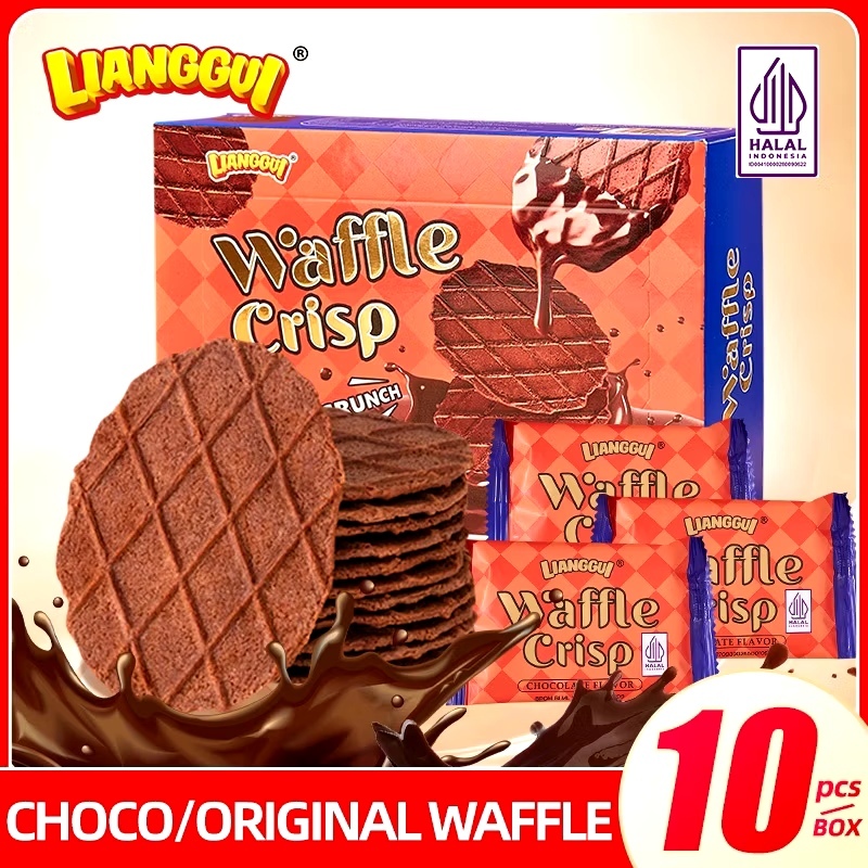Lianggui Viral Waffle Crisp Wafer Biscuits 68 Gr | Shopee Malaysia