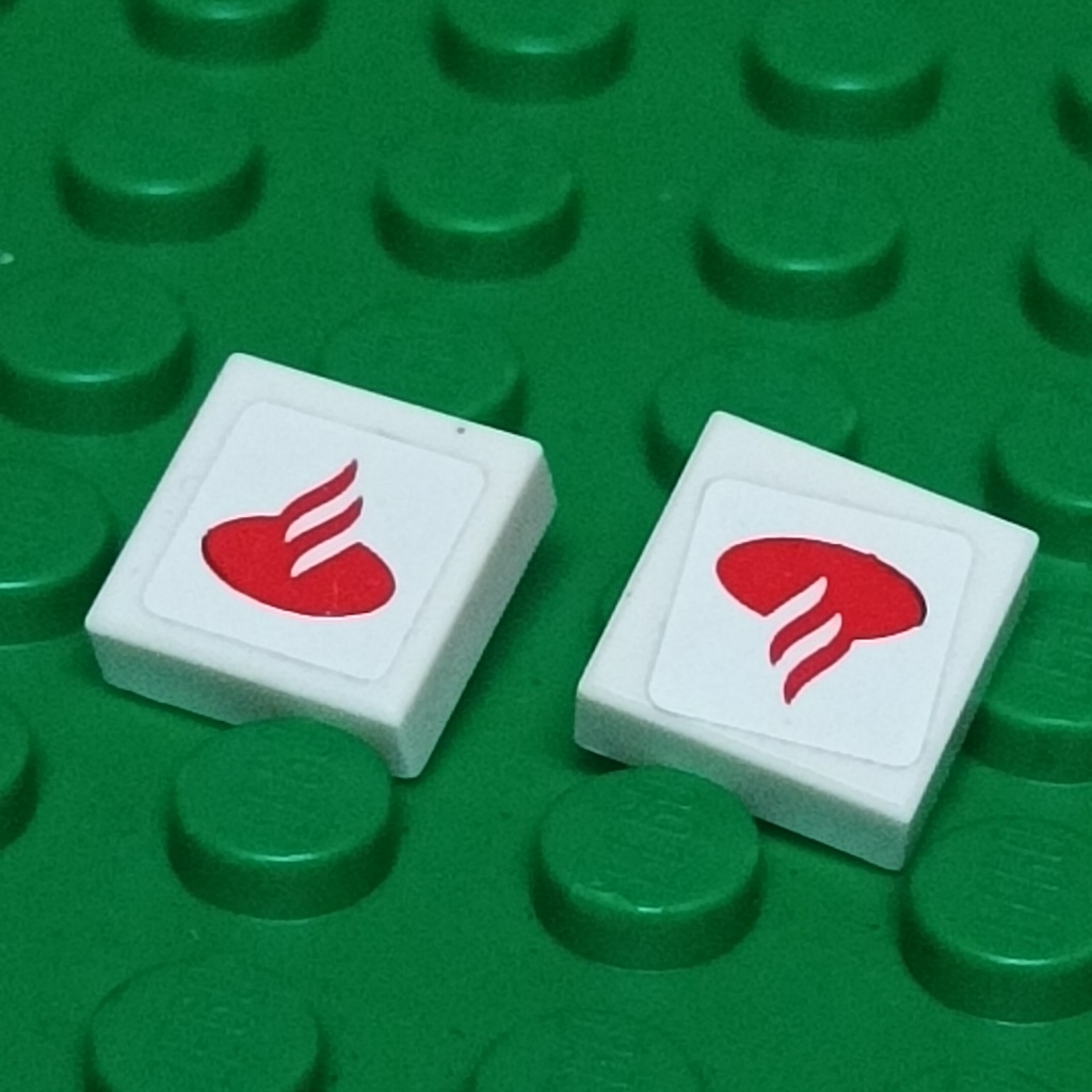 PUTIH Parts 3070 Original LEGO Tile 1 x 1 with Groove White with ...