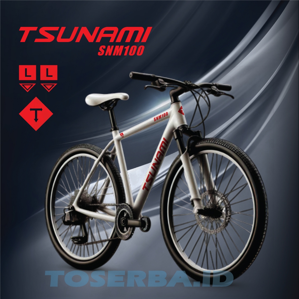 Sticker 1 set TSUNAMI SNM 100/ Bicycle Cutting sticker | Shopee Malaysia