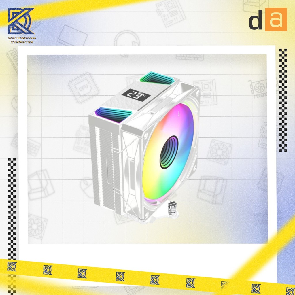 Digital ALLIANCE CPU COOLER KAZE 4D ARGB DIGITAL LED 120MM WHITE - HSF ...