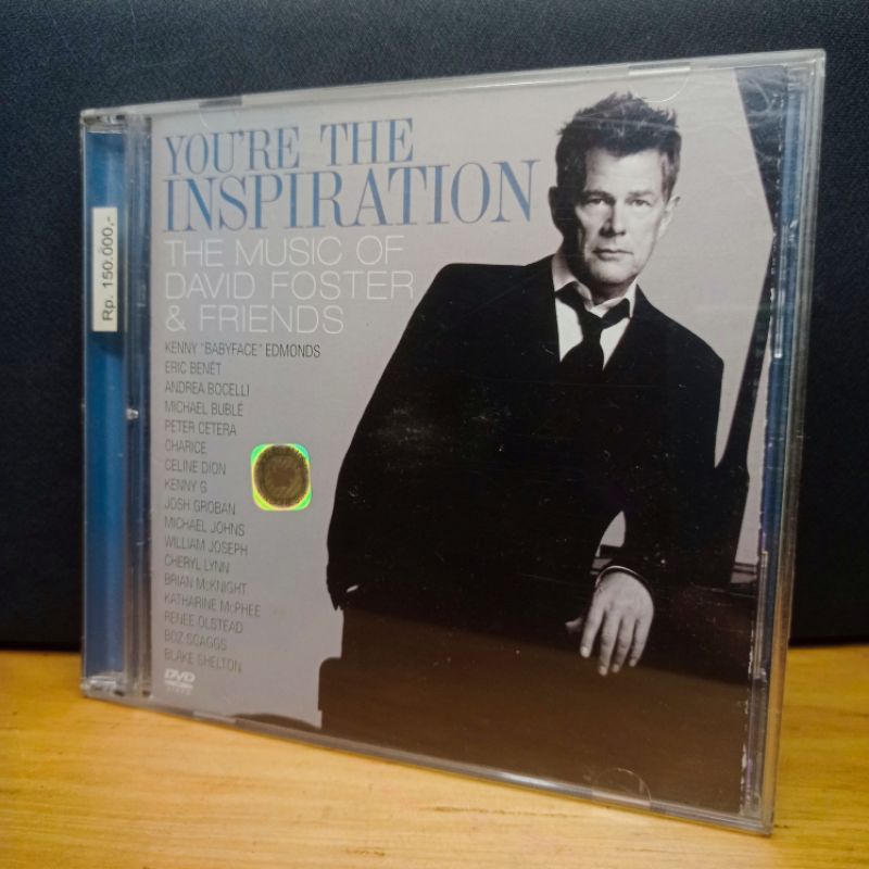 Original cd and dvd david foster album you're the inspiration the music ...