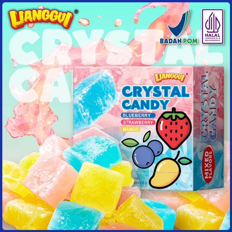 [HALAL] Lianggui Cryseal Candy Peleed Fudge Soft Candy Various Flavors ...