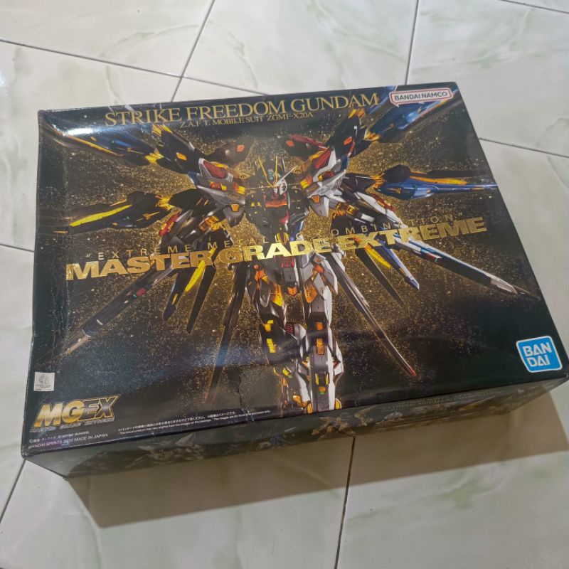 MGEX PACKAGING BOX 1/100 MG EX STRIKE FREEDOM GUNDAM | Shopee Malaysia
