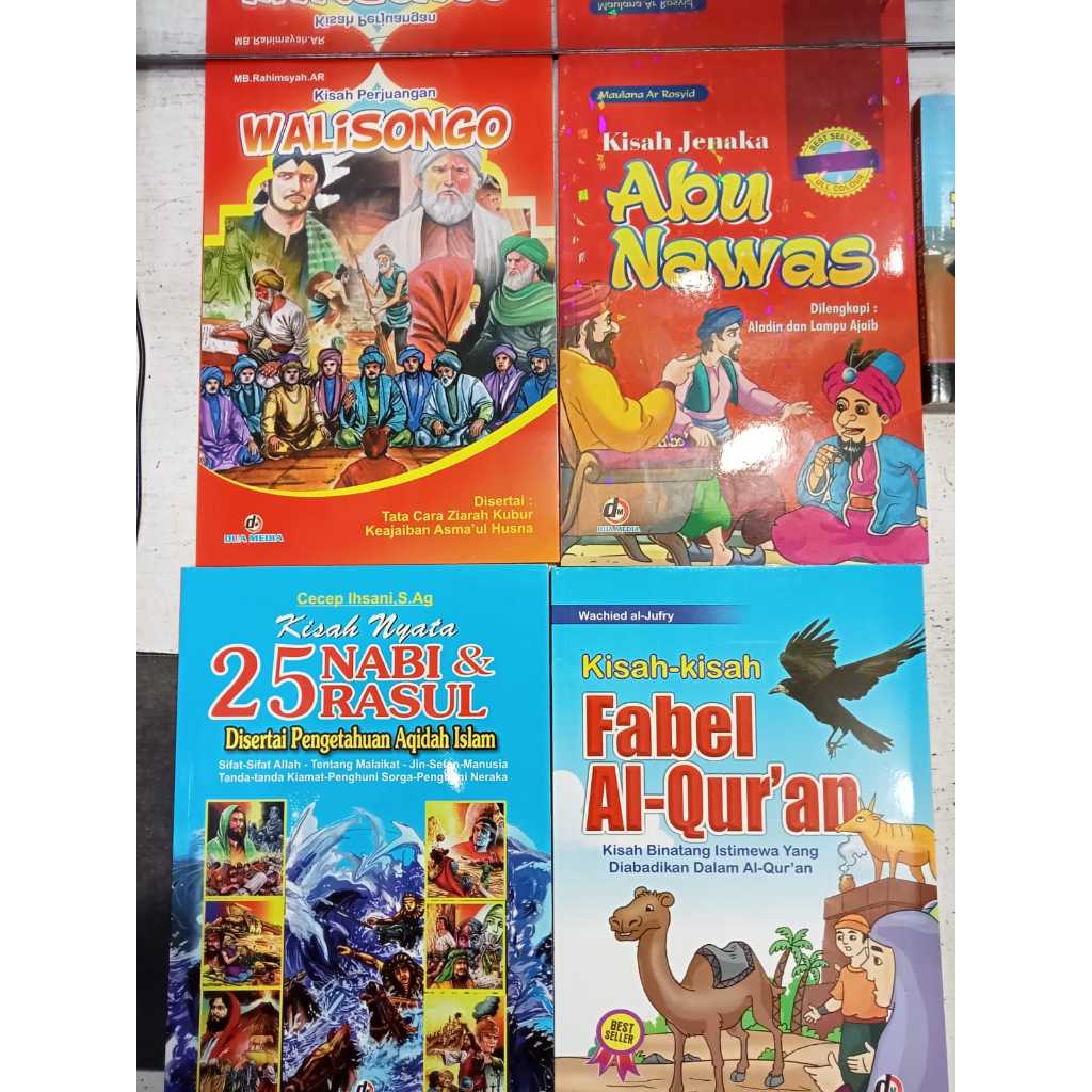NABI Collection BOOK OF JENAKA, WALISONGO, FABLE, 25 PROPHETS AND ...