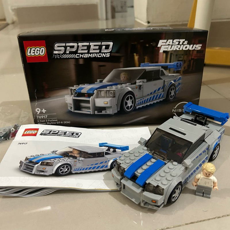 Used Lego 76617 Speed Champions 2 Fast 2 Furious Nissan Skyline GT-R ...