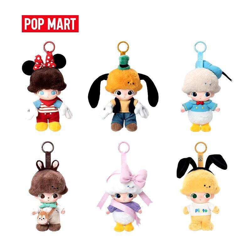 POP MART DIMOO WORLD x DISNEY Series - Vinyl Plush Keychain Blind Box ...