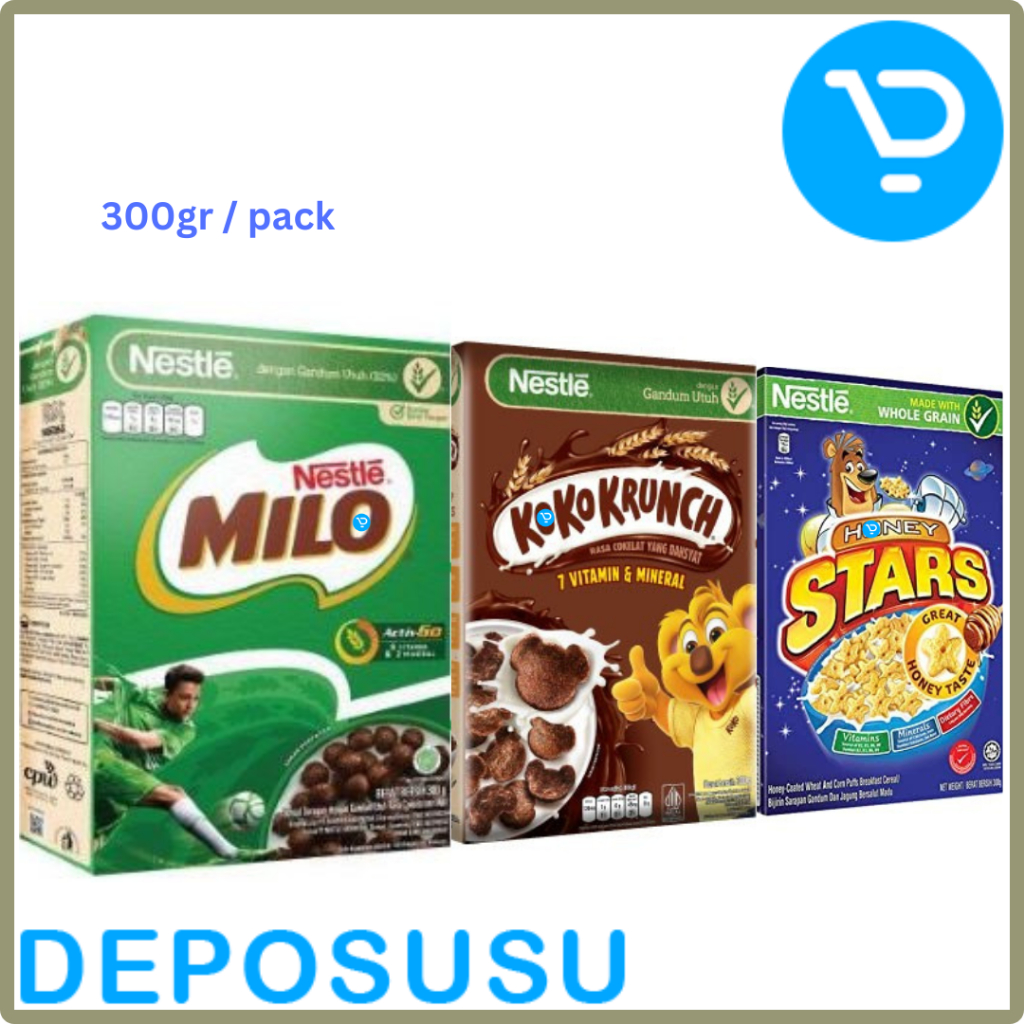 Nestle Cereal Milo Honey Star Cornflakes Cocoa Crunch Coco Krunch ...
