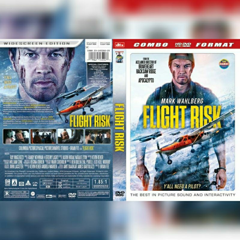 FLIGHT RISK film cassette (2025) - Newest - HD | Shopee Malaysia