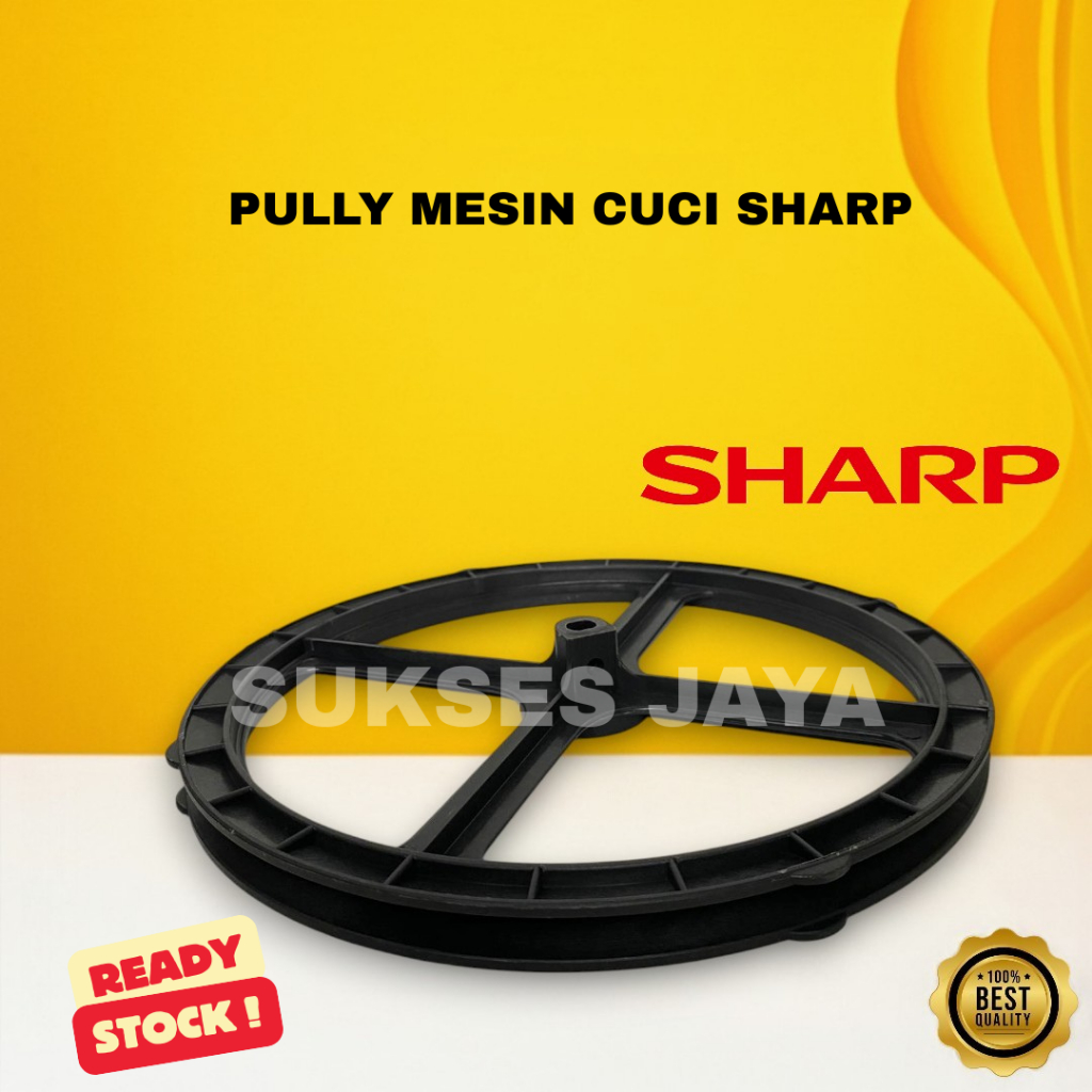 MESIN SHARP PULLY 2-TUBE REDUCER 6-7 KG SHARP WASHING MACHINE PULLY ...