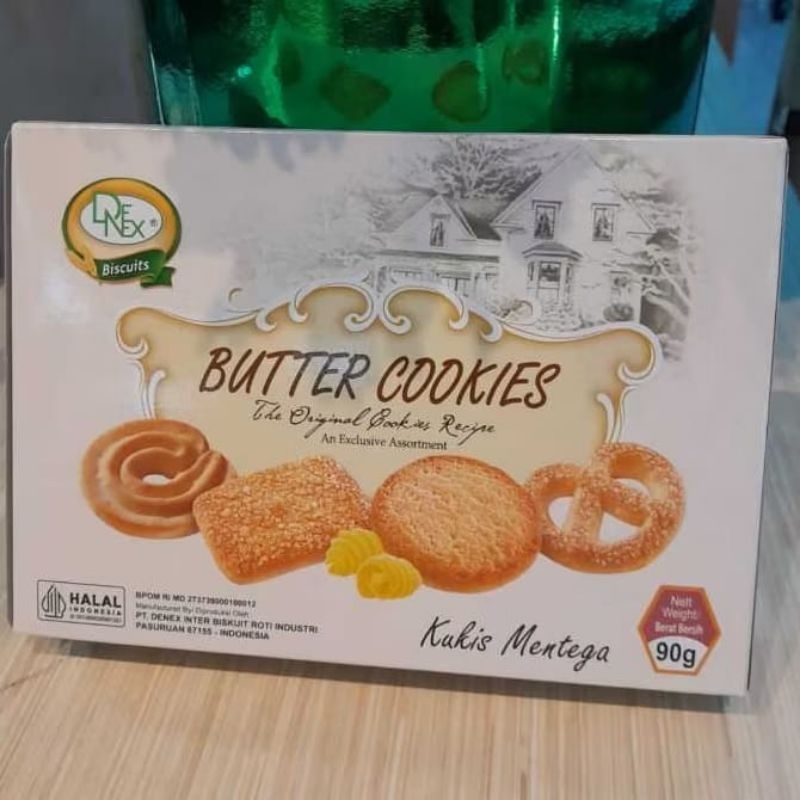 Butter Cookies Monde Denex | Denex Wafer Roll 90 gr packaging ...