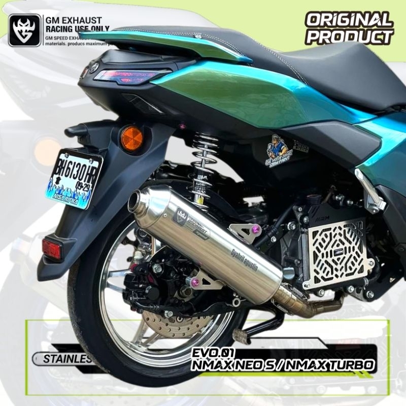 Nmax Neo S Nmax Turbo Aerox Alpha Aerox Turbo Exhaust Standard racing ...