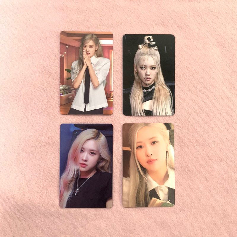[OFFICIAL] ROSE BLACKPINK PHOTOCARD ROSIE BPTG THE GAME DATE WITH ...