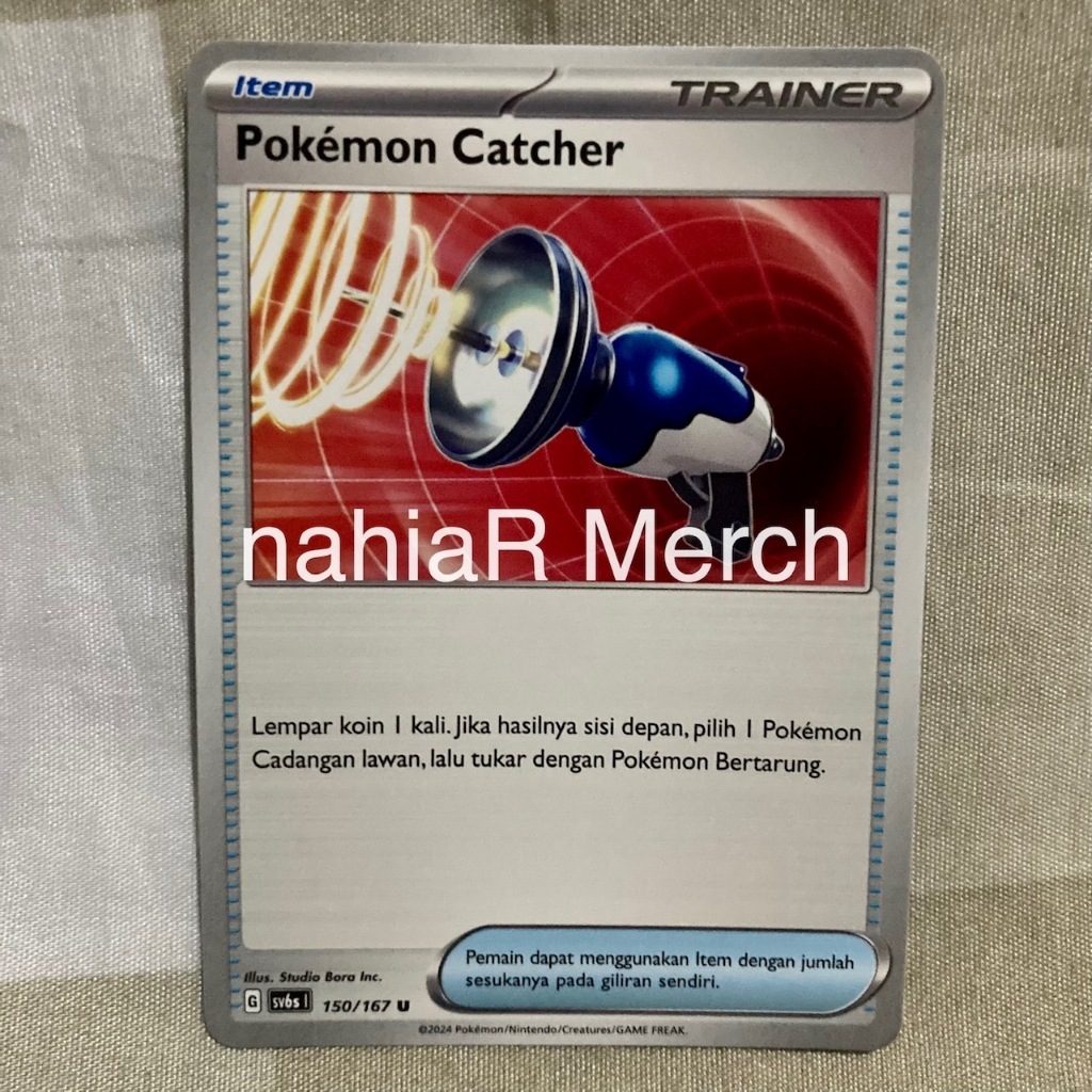 Pokemon TCG Indonesia Pokemon Catcher sv6s 150/167 U Transfiguration ...