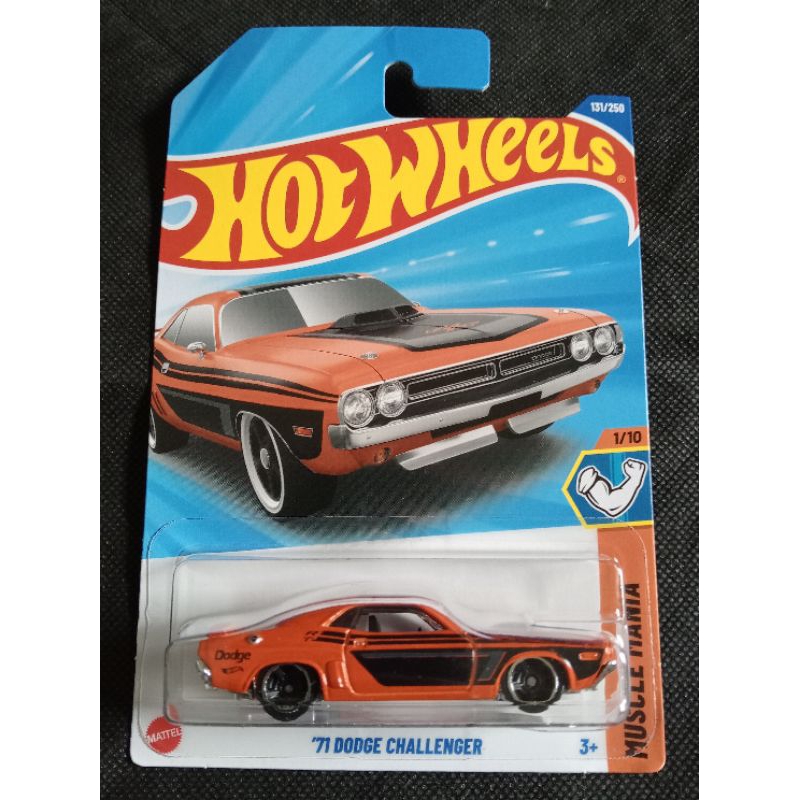HOT WHEELS '71 DODGE CHALLENGER ORANGE Hot Wheels Diecast Car | Shopee ...