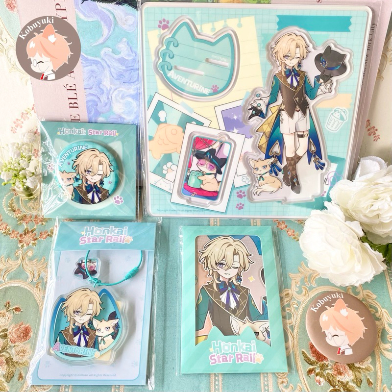 GANTUNGAN [Ready Standee] OFFICIAL Aventurine Little Cat series Glitter ...