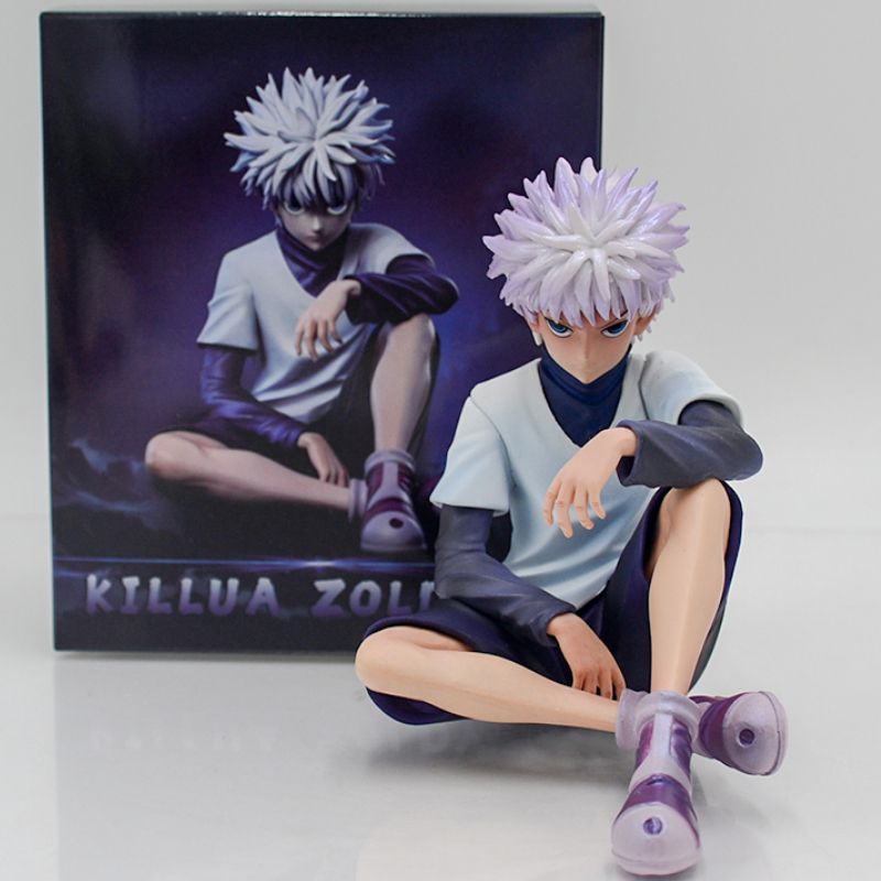 Anime Action Figure Hunter X Hunter Killua Zoldyck Version Sit ...
