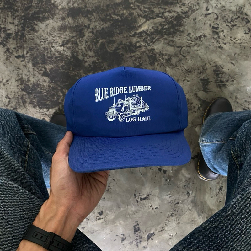VINTAGE HAT - BLUE RIDGES LUMBER (New Old Stock) | Shopee Malaysia
