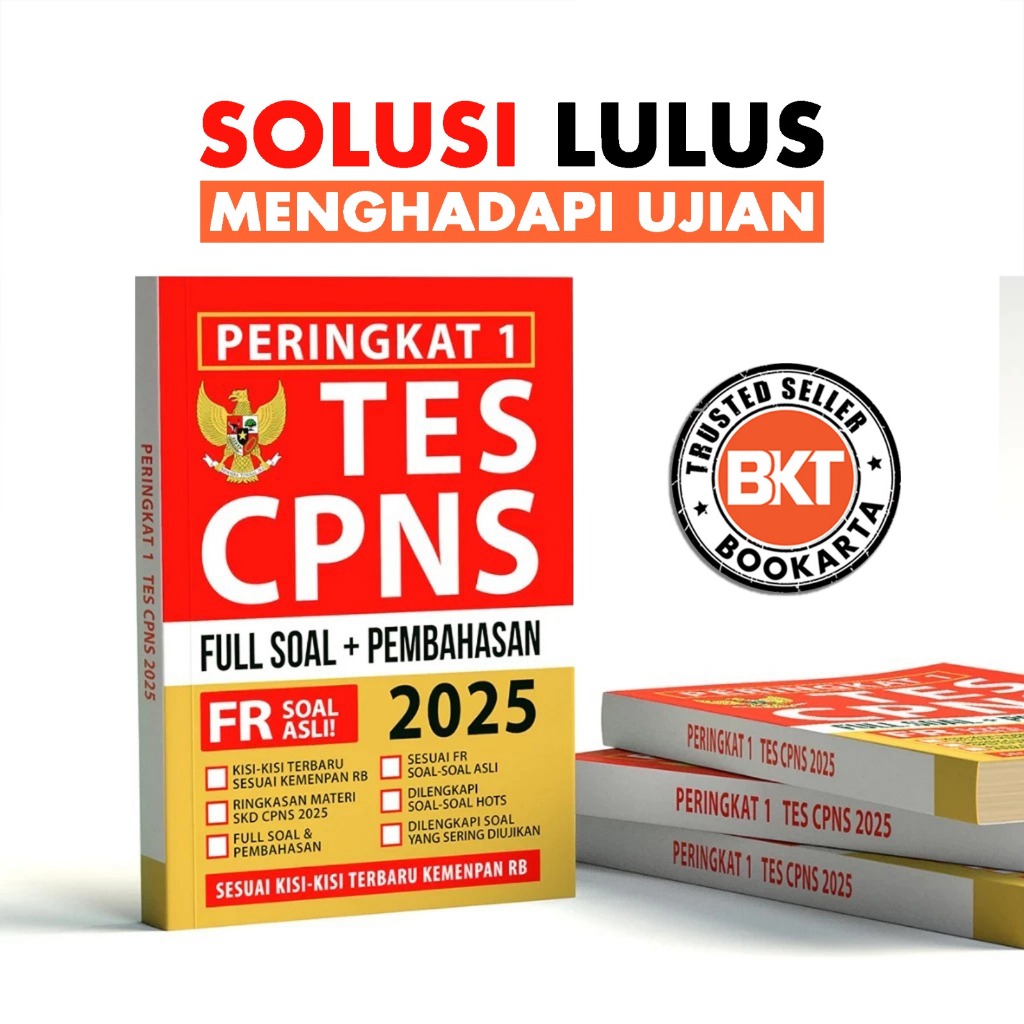 CPNS Test Book 2025 - CPNS Test Questions 2025 | Shopee Malaysia