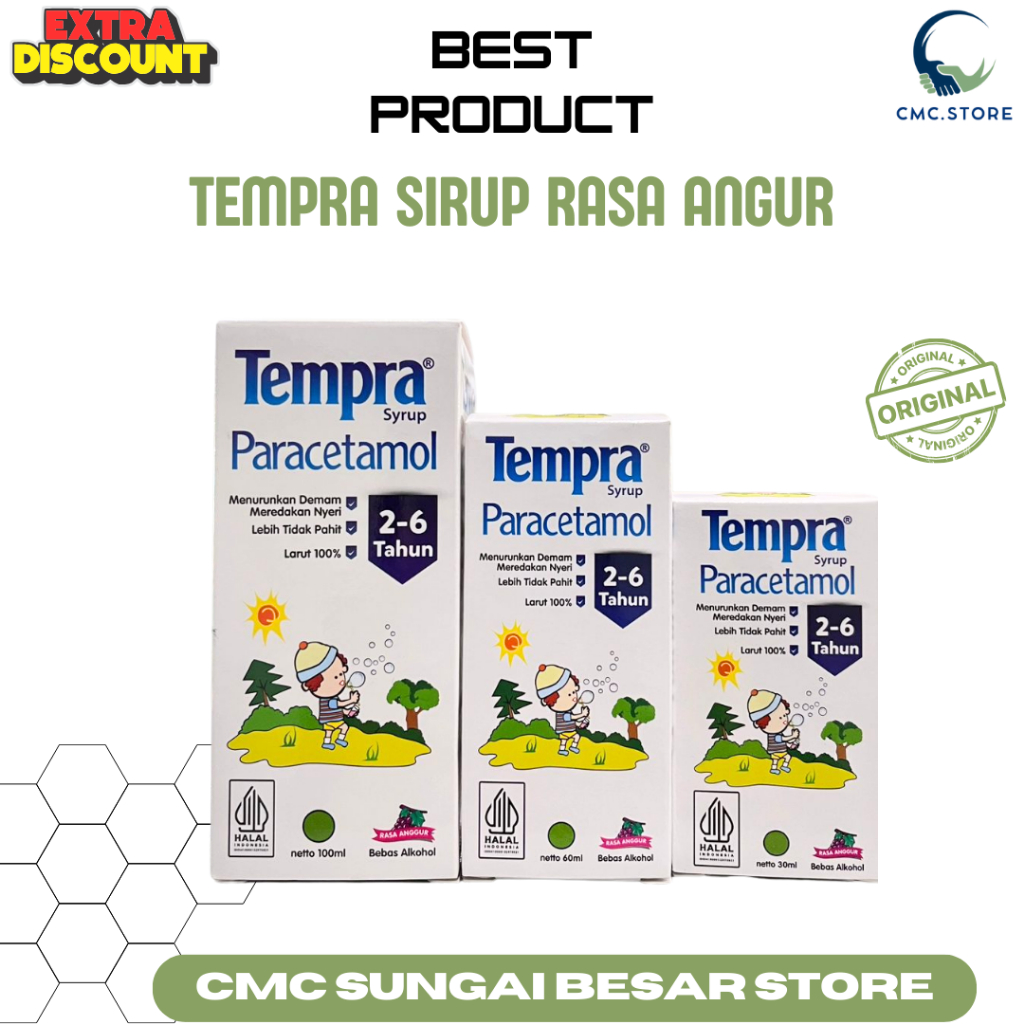 Tempra Grape Flavored Syrup | Shopee Malaysia