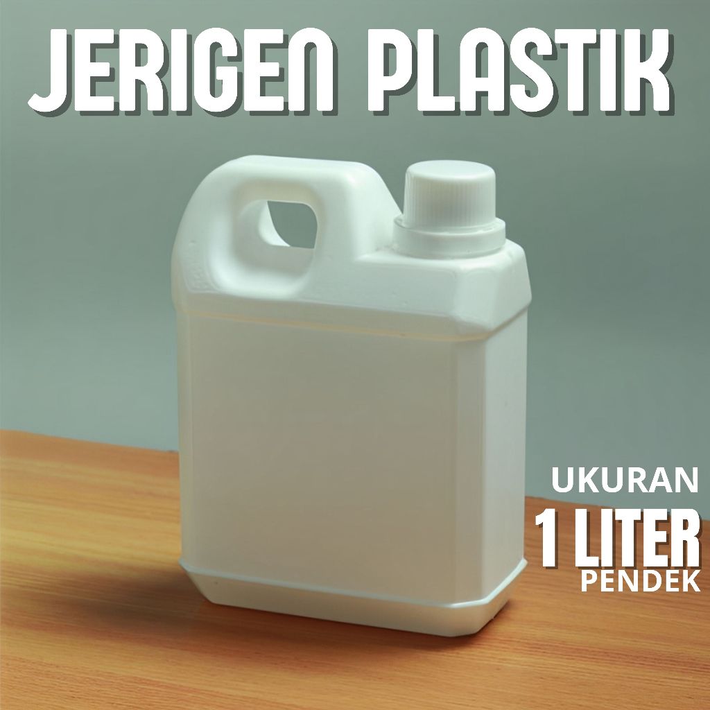 Jerry can 1 l 1 liter jirigen 1 liter derigen 1 ltr short box jerry can ...