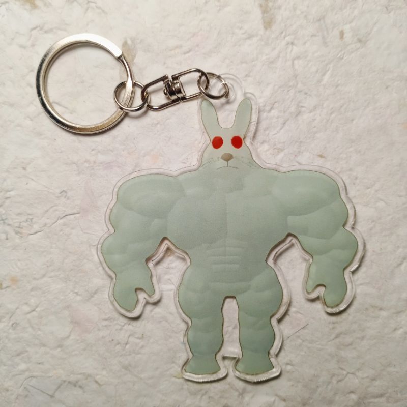 GANTUNGAN Ganci Easter Bunny Dead Rails keychain Easter Bunny Dead ...