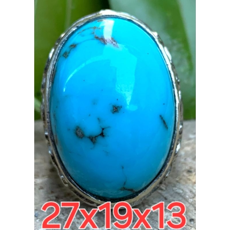 Natural Persian Turquoise Semi Plain Blue Super Jenong Dimensions ...