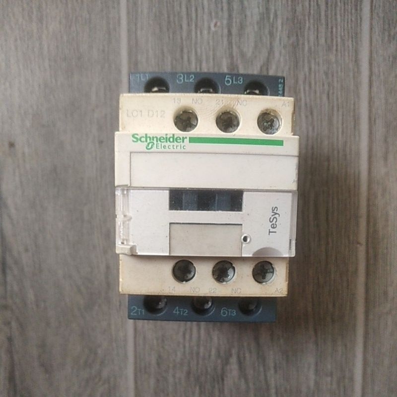 Schneider Contactor | Telemecanique LC1D12 Second | Shopee Malaysia
