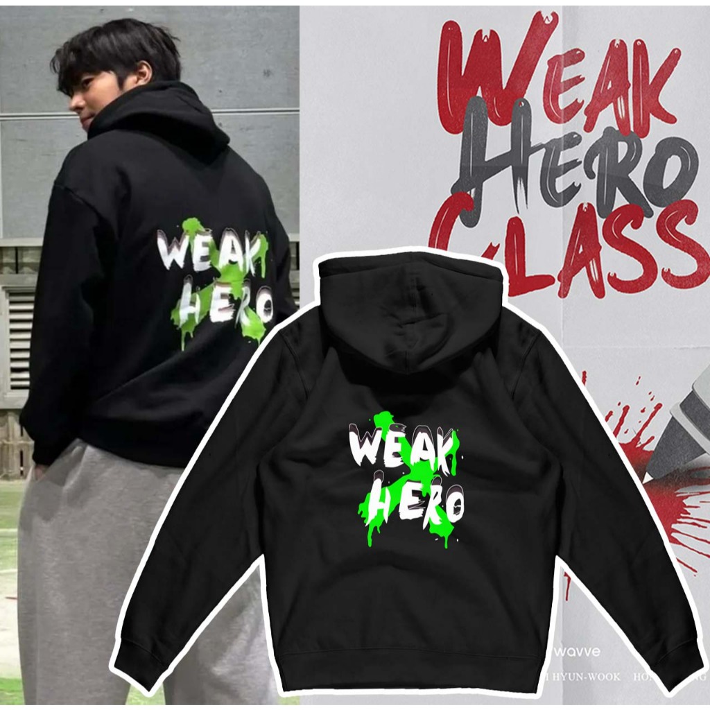 Official Weak Hero Class 2 Hoodie Jacket / Park Humin Weak Hero Hoodie ...
