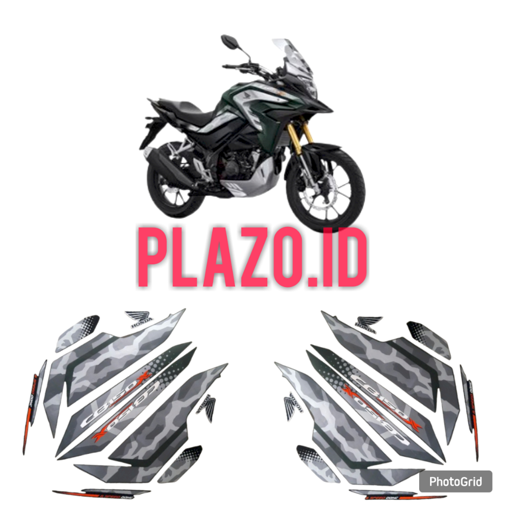 Cb150X 2025 matte green motorcycle striping sticker | Shopee Malaysia