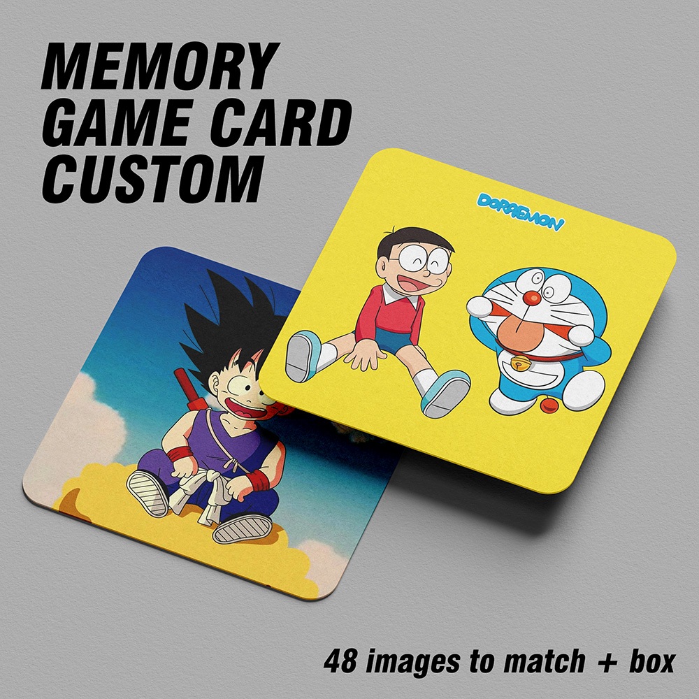 CUSTOM Memory Game Card (preorder) | Shopee Malaysia
