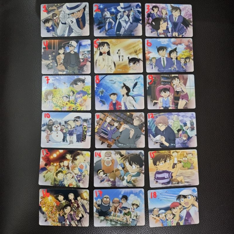 Original Kayou N Detective Conan Collection Card (1/2)| Shuichi Akai ...