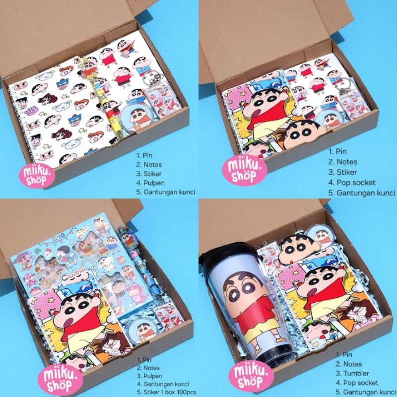 BIRTHDAY GIFT HAMPERS SINCHAN CHARACTER BIRTHDAY GIFT | Shopee Malaysia