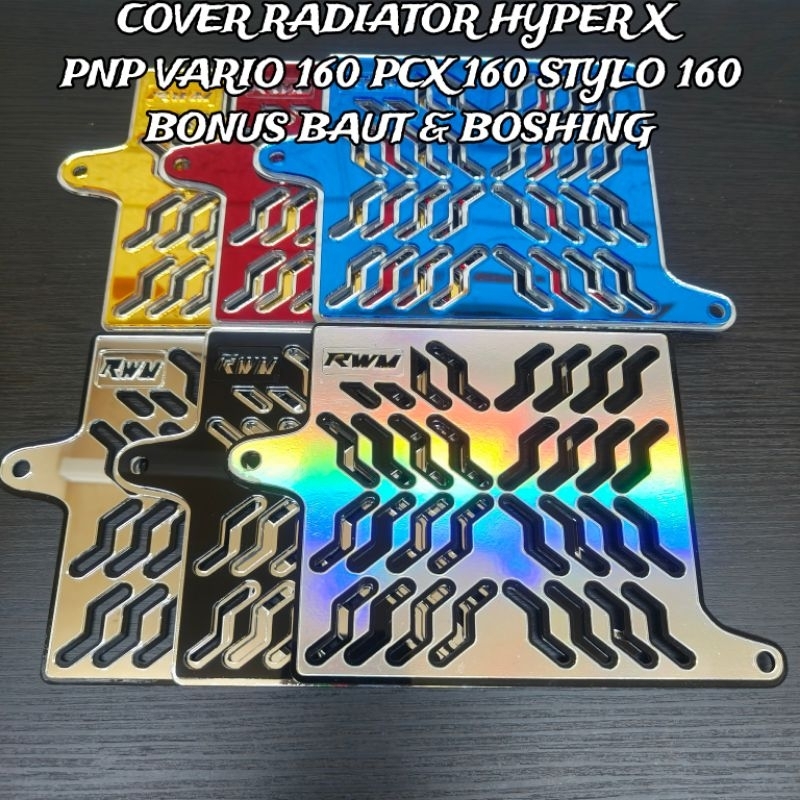 HONDA FULL CNC RADIATOR COVER TYPE HYPER | Shopee Malaysia
