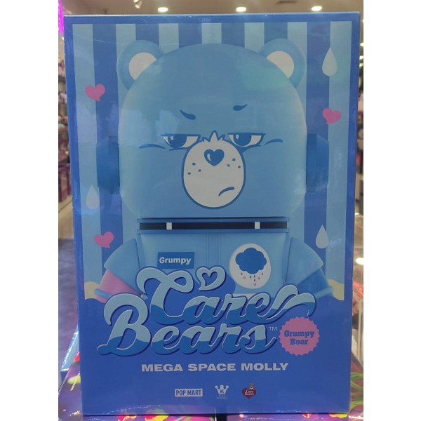 Pop Mart Mega Space Molly Grumpy Care Bears Original | Shopee Malaysia