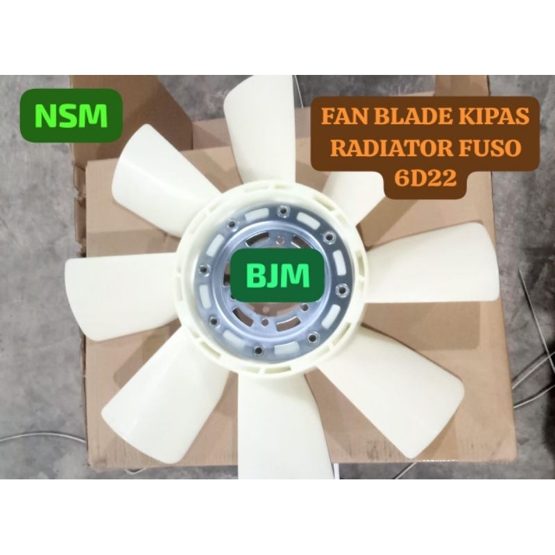 RADIATOR FAN BLADE RADIATOR 8 BLADE MITSUBISHI FUSO 6D22 6D40 8DC9 HINO ...