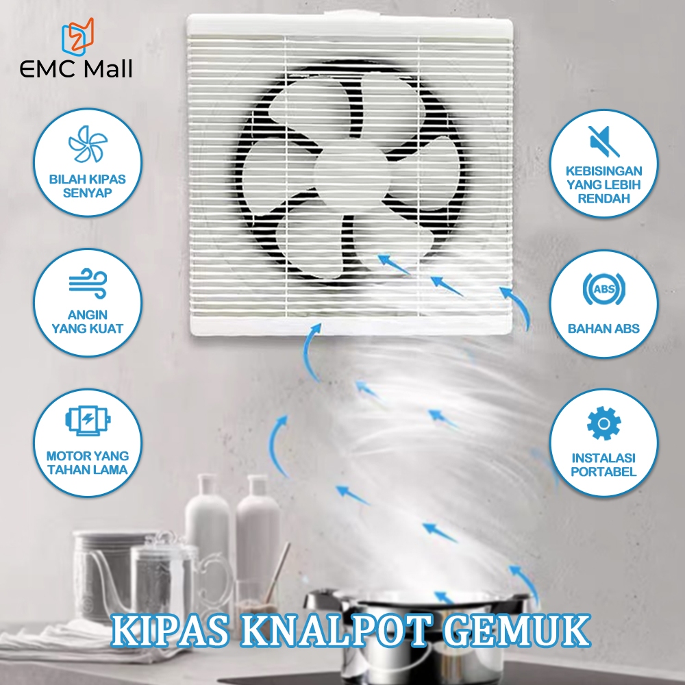 EMC Mall Exhaust Fan / Hexos Ceiling Fan / Exhaust Fan Ceiling 6 inch ...